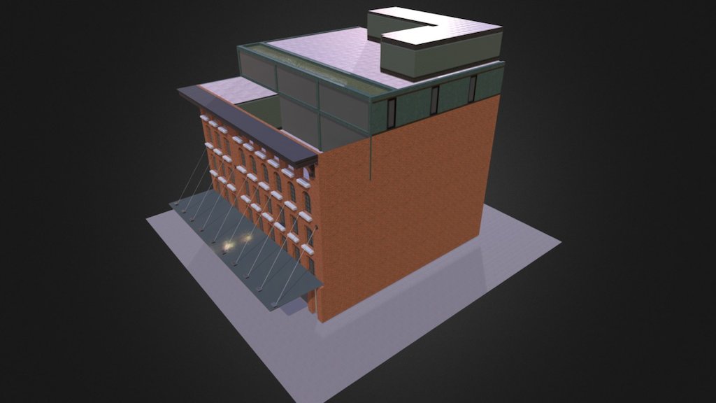 Building - 3D model by Mai Trinh (@tykul2468) [5366996] - Sketchfab