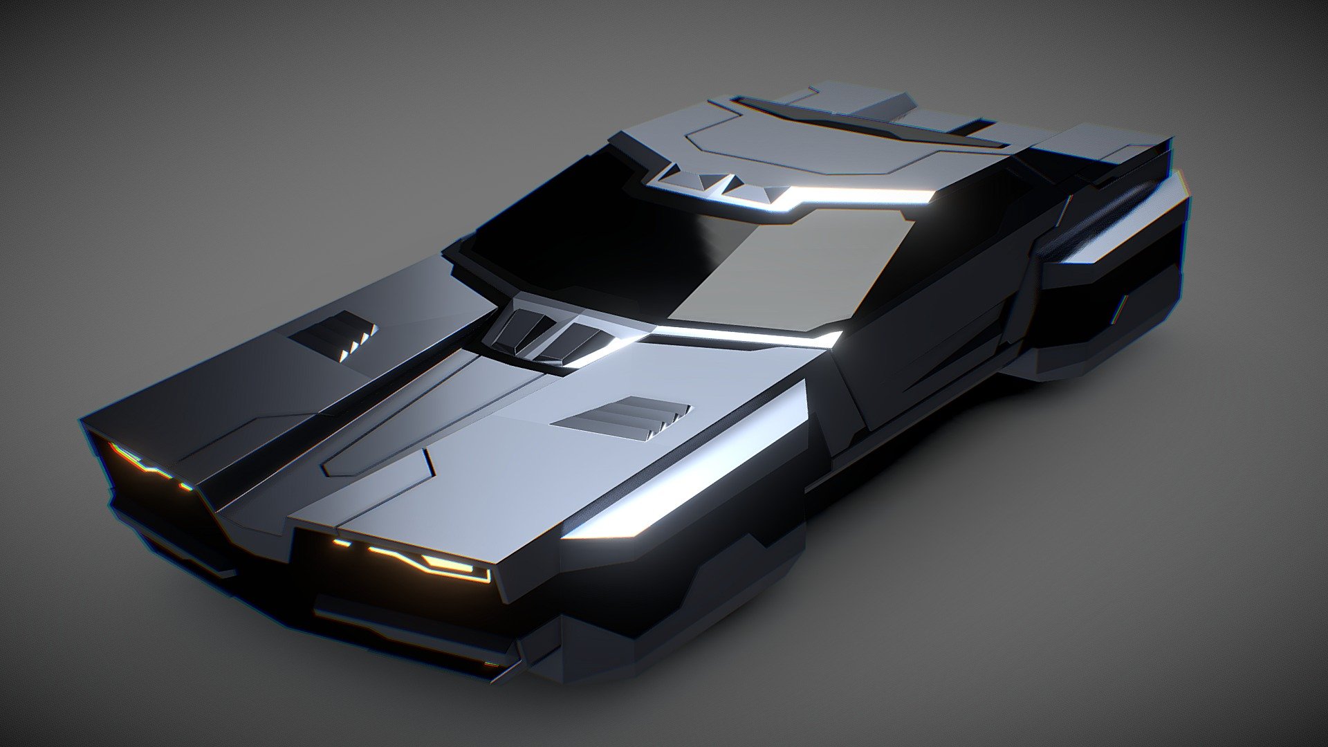 FREE Sci-Fi Vehicle 007 - public domain (CC0) - Download Free 3D model ...