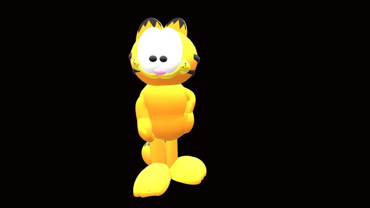 Garfield 3D models - Sketchfab