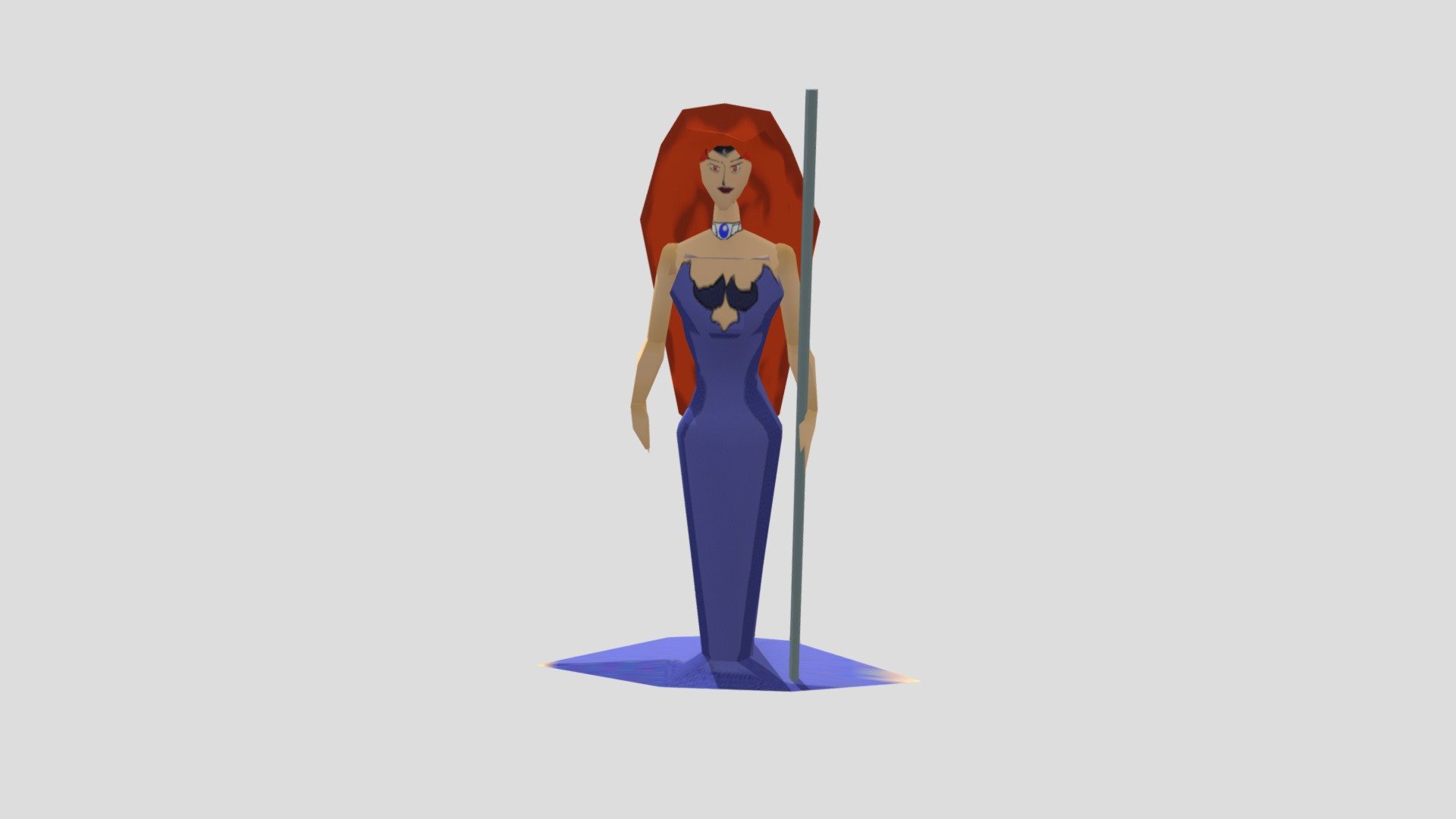 Sailor Moon - Queen Beryl - Download Free 3D model by Guilherme Navarro ...