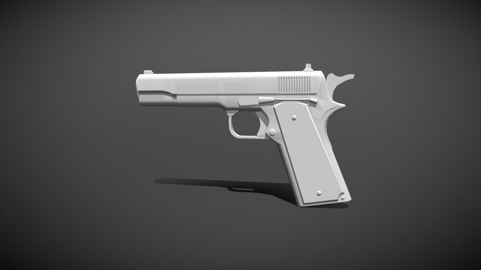 1911 Colt - 3D model by Doug (@bob-chan) [536dd9a] - Sketchfab