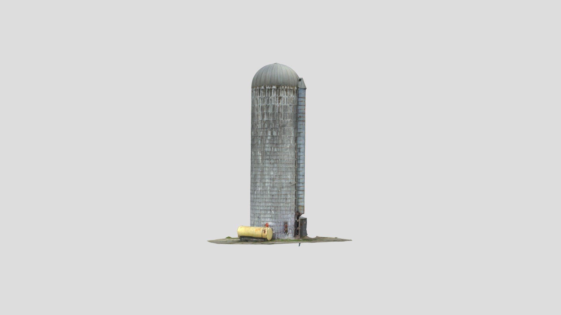 Farm Silo #1 - 3D model by bluedronemedia [536e002] - Sketchfab