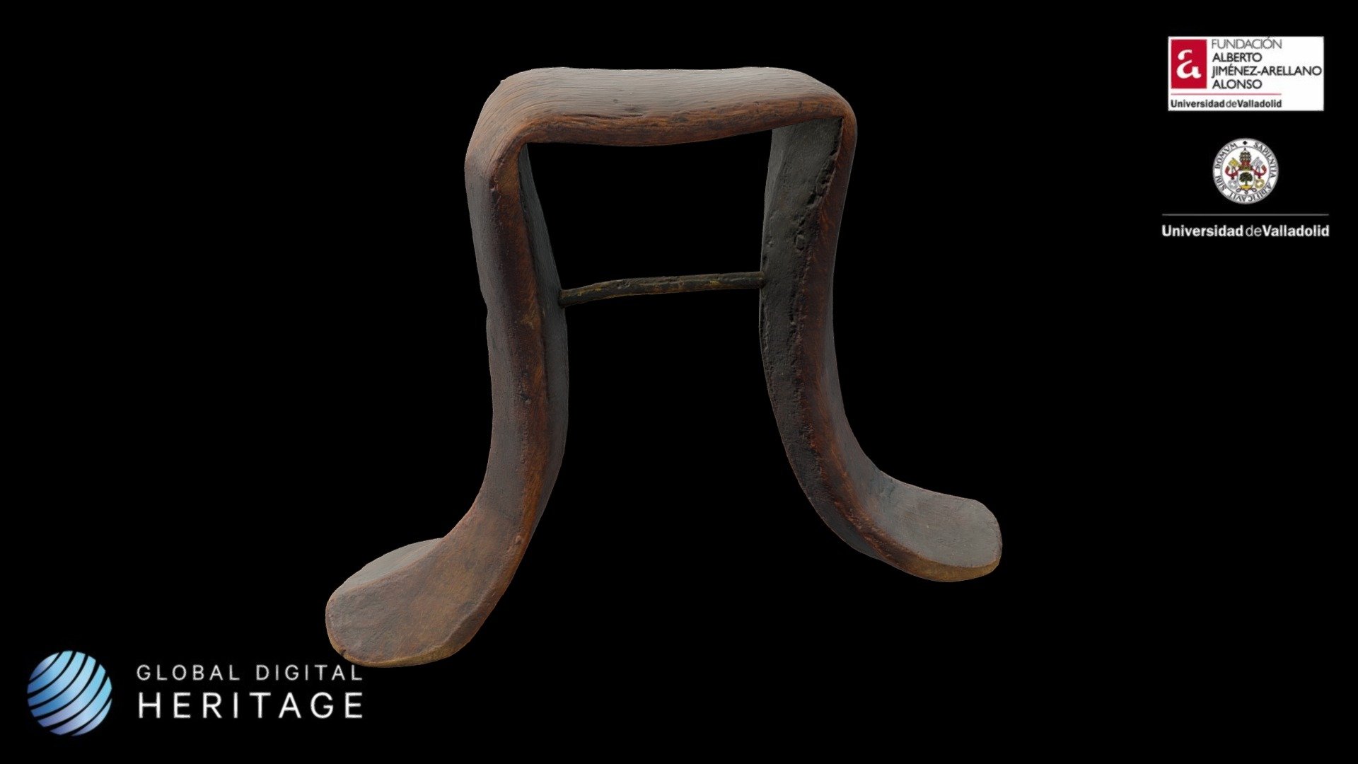 Wooden headrest, Kambata culture (Ethiopia) - Download Free 3D model by ...