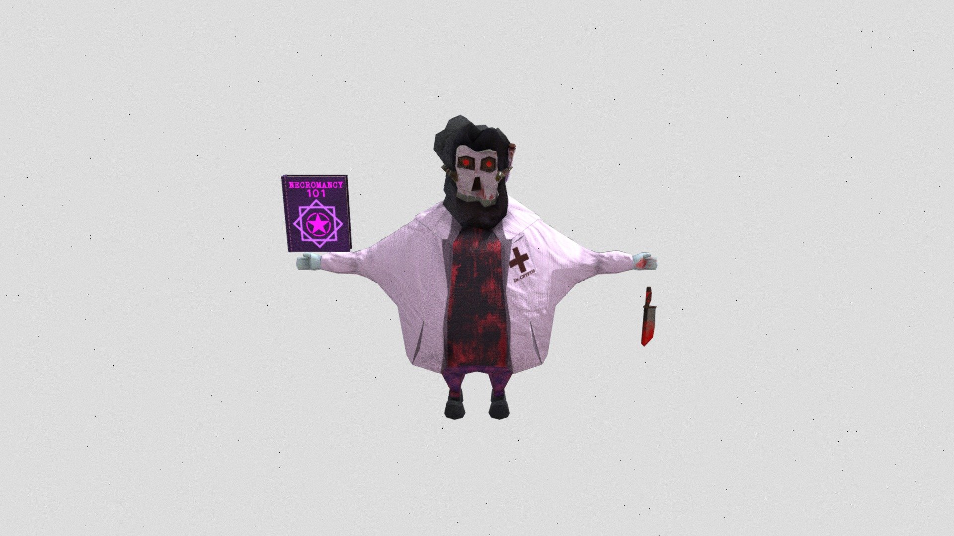 Dr. Pudge Cryptis - 3D model by Rijul Tekriwal (@tekriwalrijul1234 ...