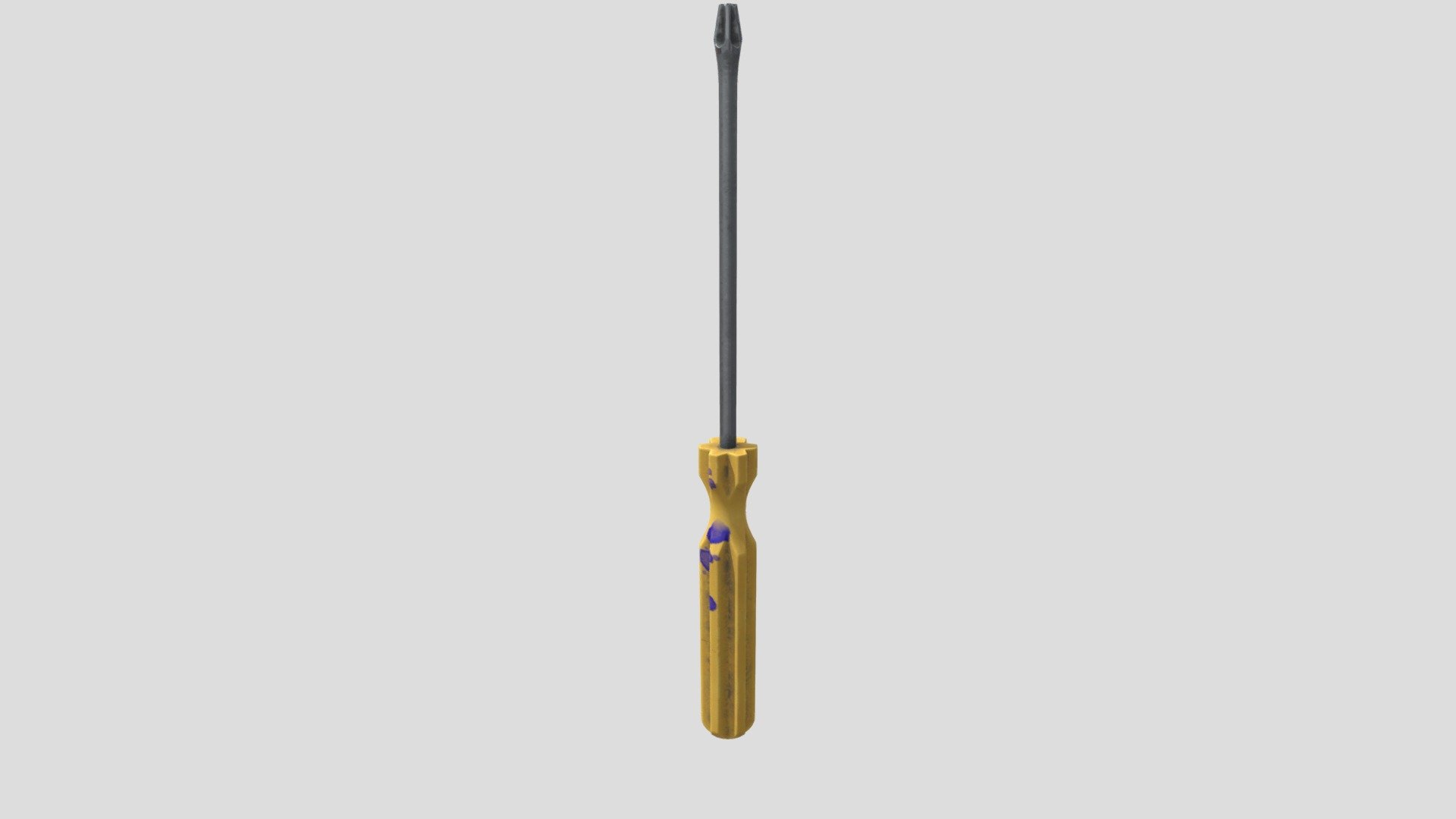 Screwdriver - 3D model by Rashid (@sabitovrashid26) [536f635] - Sketchfab