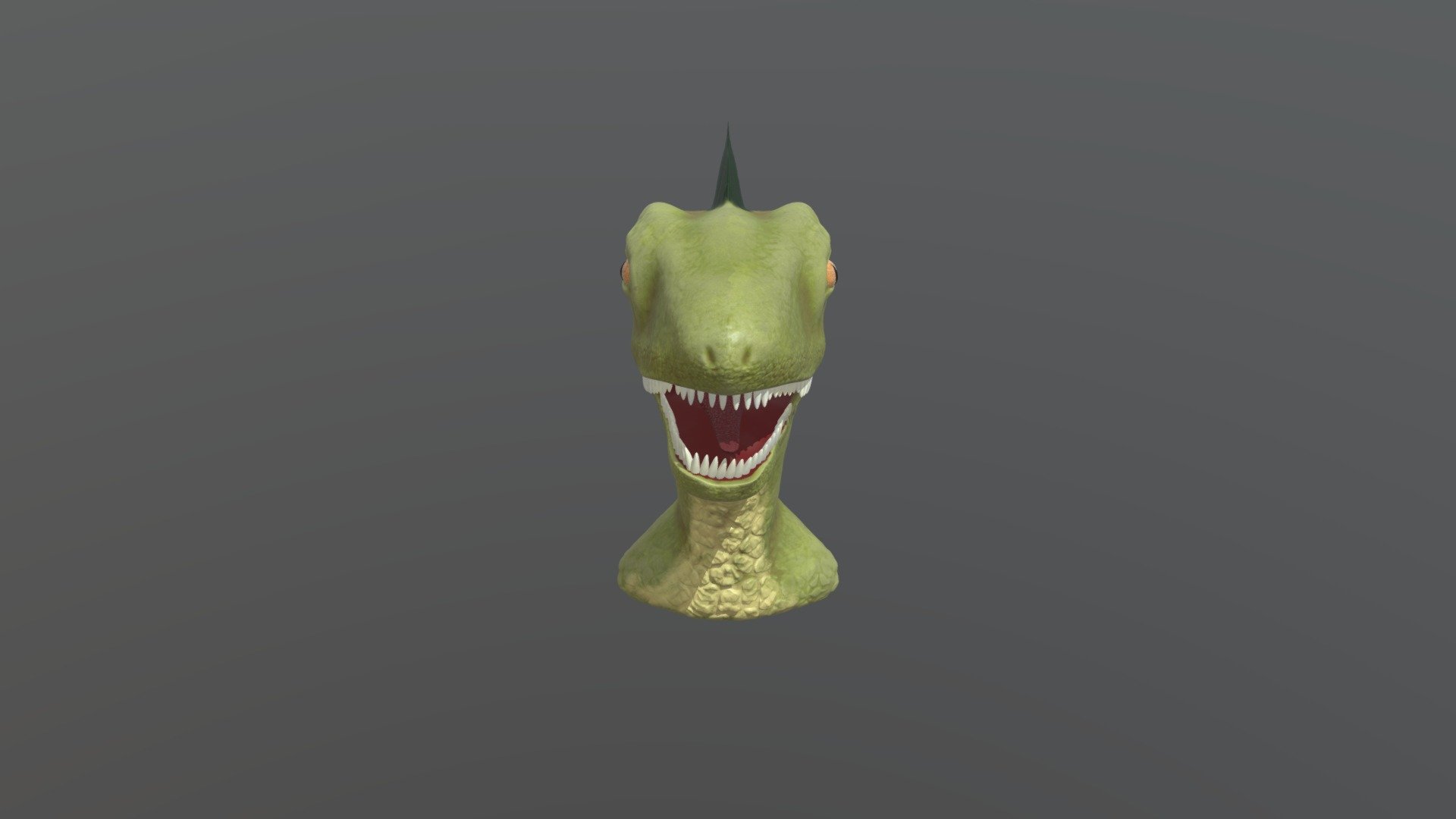 Mutant Raptor (Head) - Download Free 3D model by stiventm10 [537037d ...