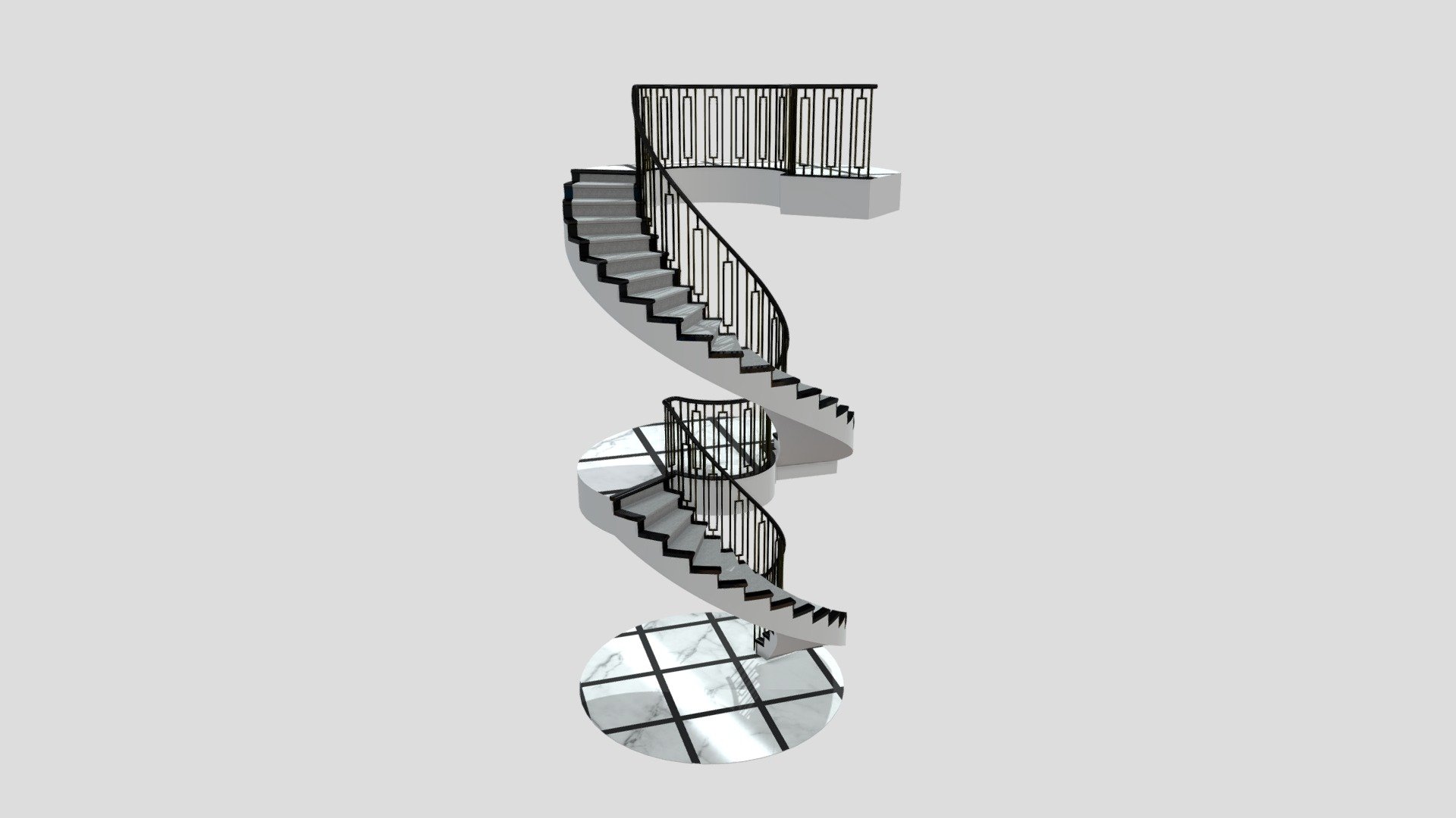 Hillcrest Avenue - 3D model by Handrail Creations (@handrailcreations ...
