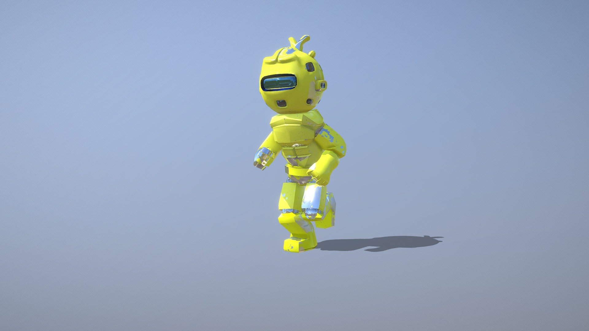 Rob-3000 - 3D model by JuanSimon [53722a7] - Sketchfab
