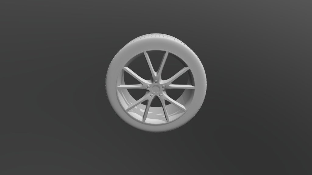 Tire And Rim - 3D model by renderfiend [5377f90] - Sketchfab