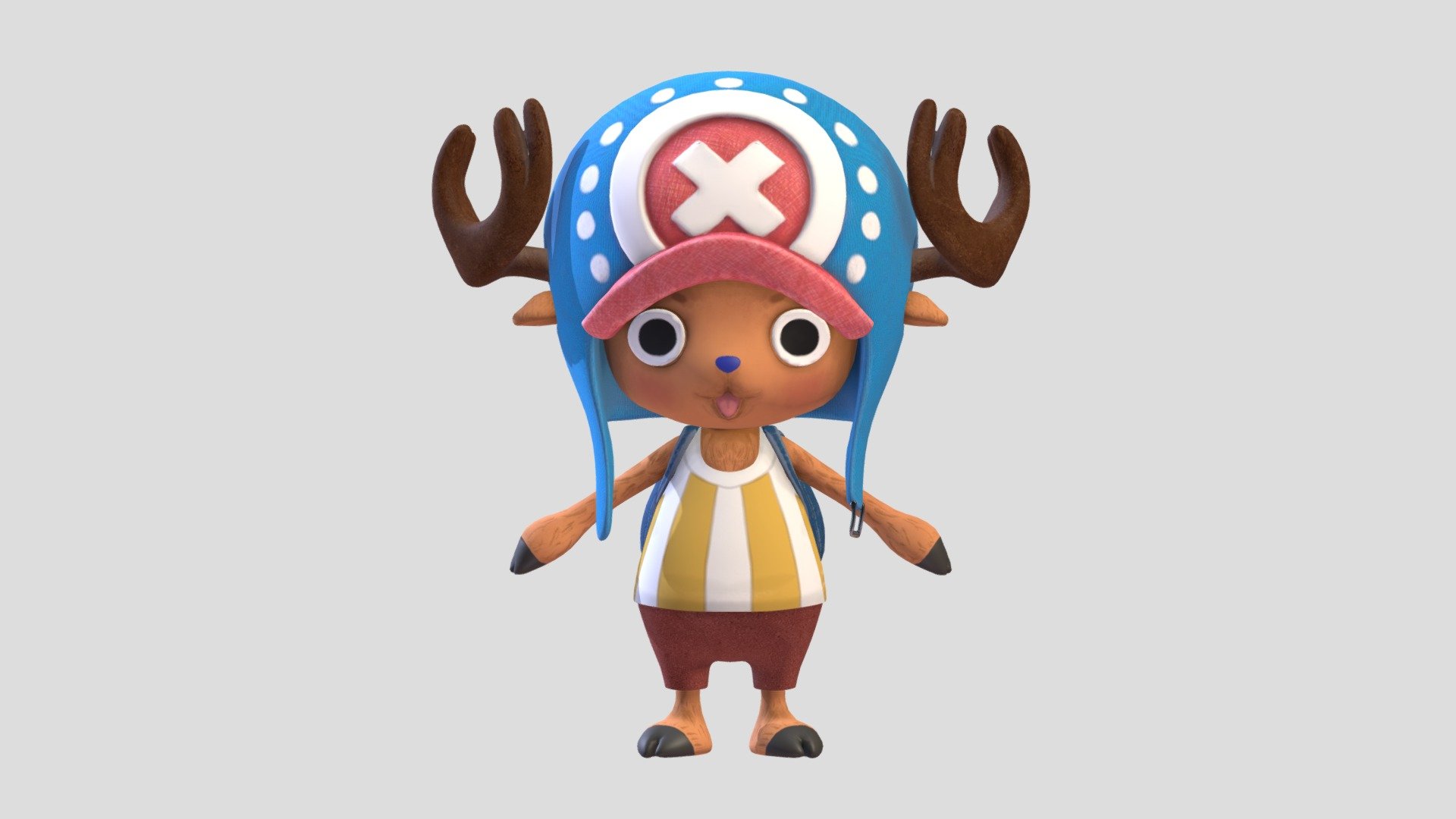 Tony Tony Chopper - Download Free 3D model by zixisun02 (@zixisun51 ...