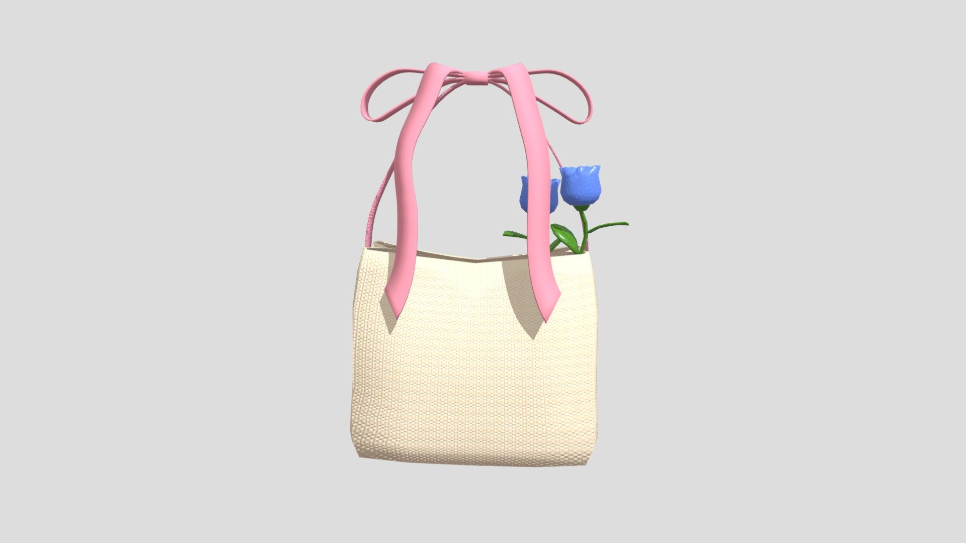 cute bag - 3D model by Vitória Mozzer (@mozzerv) [537820d] - Sketchfab