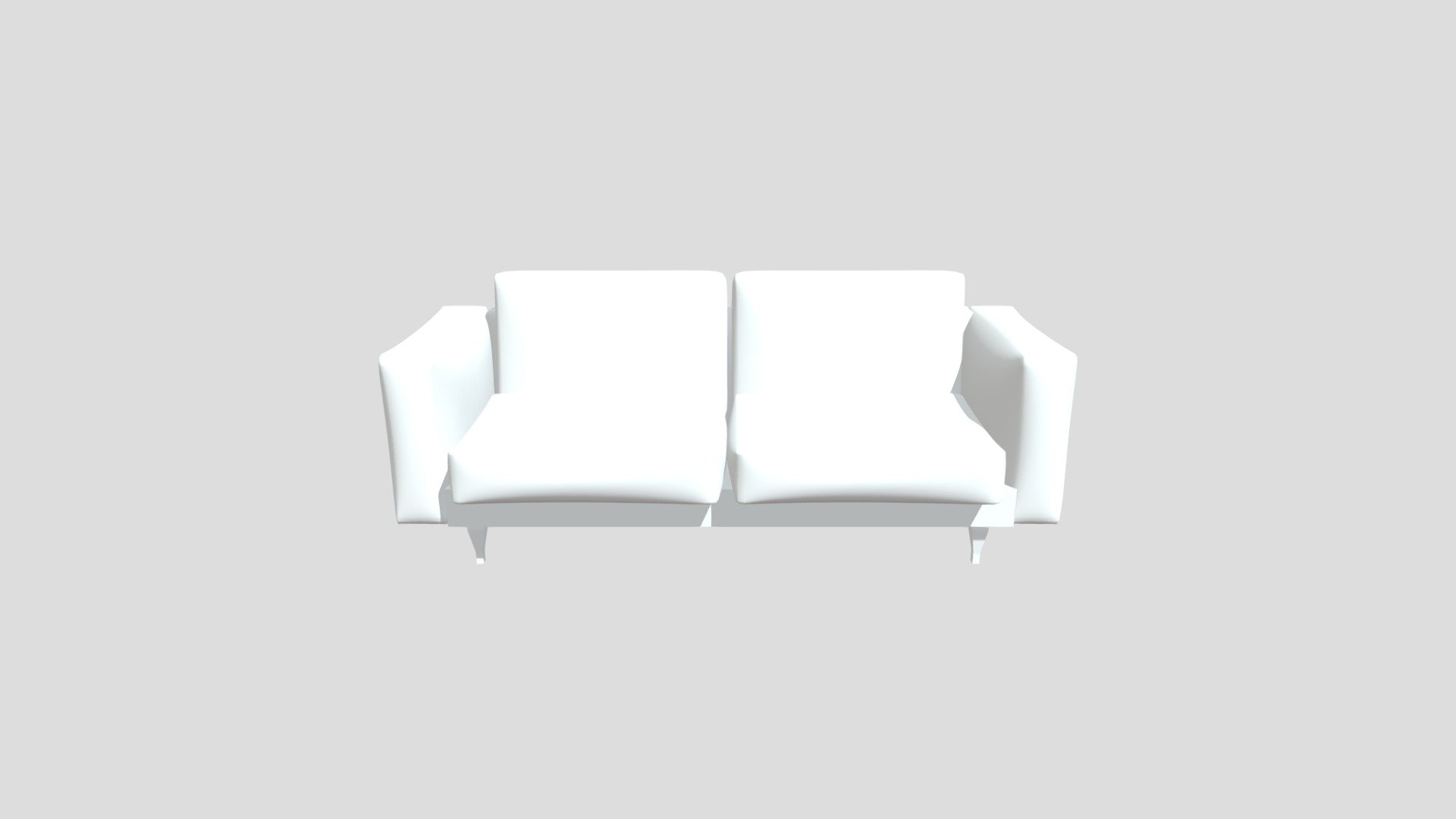 Small Sofa - Download Free 3D model by mazkaaa [5379fa7] - Sketchfab