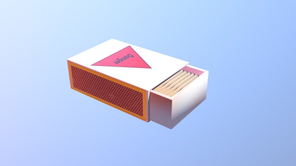 MATCH BOX - 3D model by Hobbit [537a0ba] - Sketchfab