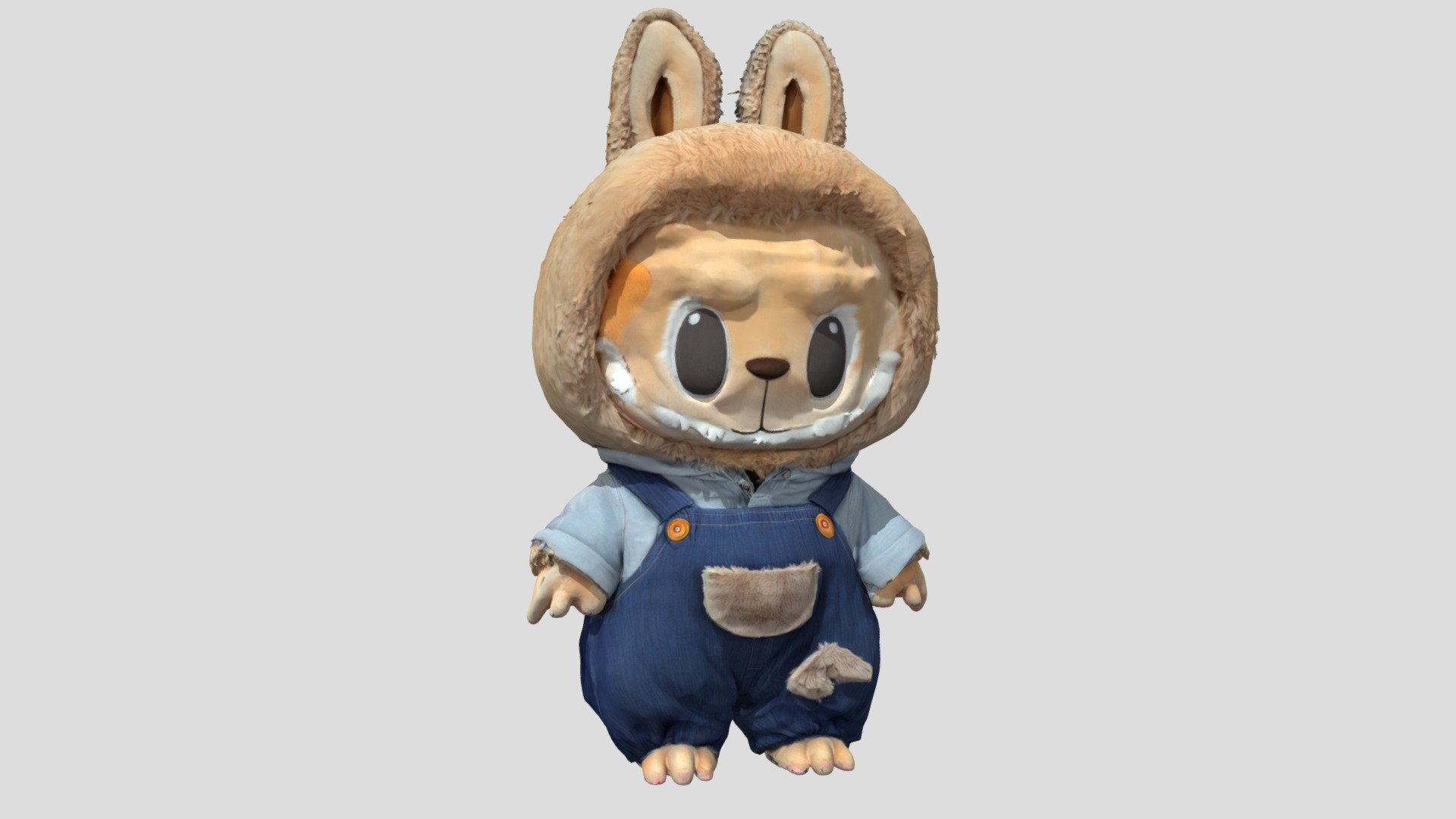 Labubu - Farmer - Download Free 3D model by Brian Trepanier (@CMBC) [537b401] - Sketchfab