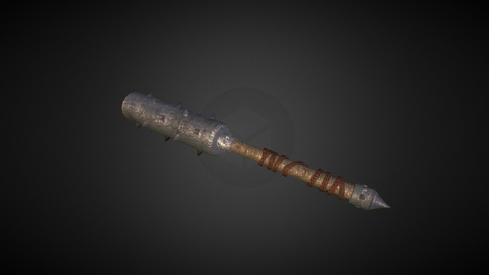 Medieval Weaponry - Mace - 3D model by Mostafa Rashad (@m-m-rashad ...