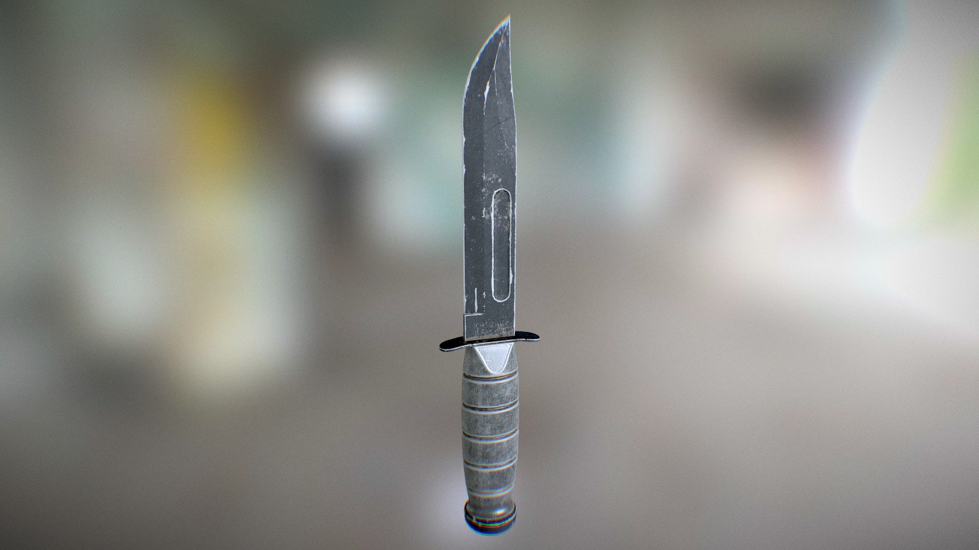 Combat Knife - 3D model by David Belnap (@davidbelnap) [537cb37 ...