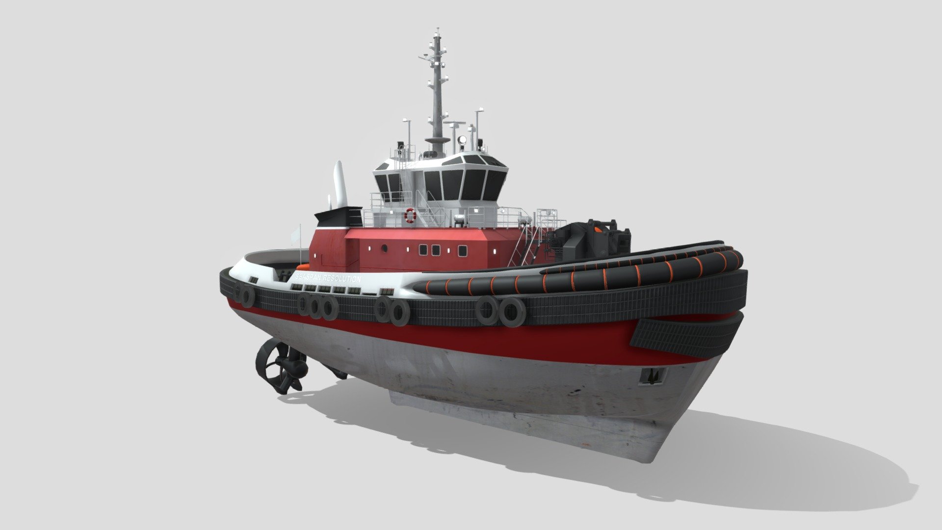 Tugboat-Seaspan-Resolution - 3D model by The Learning Network ...