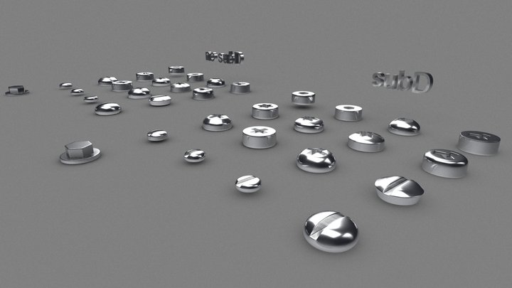 Screw 3D models - Sketchfab