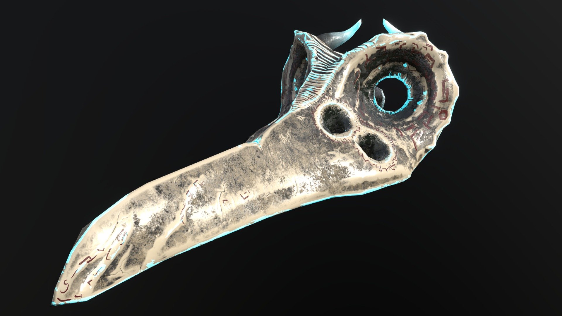 Ancient Deathwhistle - 3D model by AnthonyVelasco (@AnthonyVDisplay ...