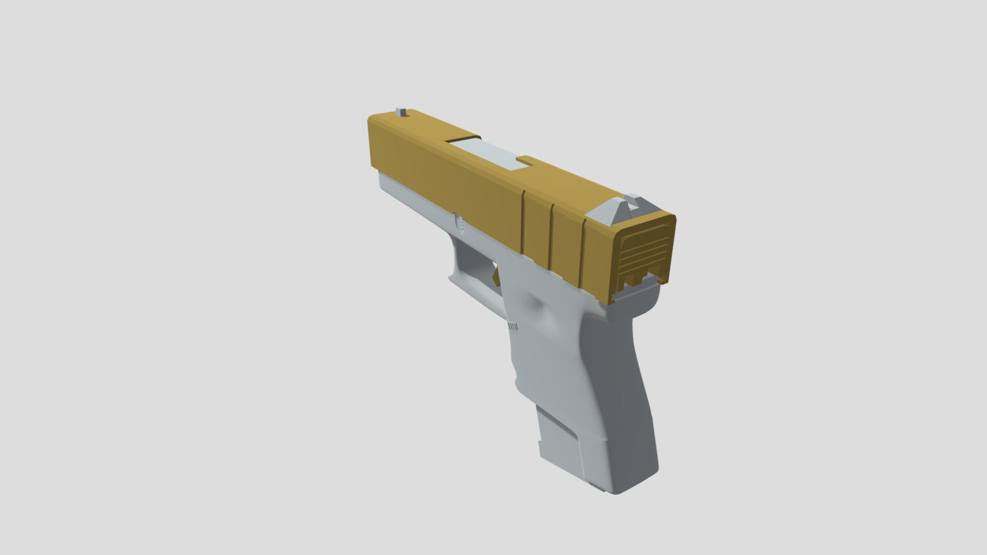 Glock - Download Free 3D model by wangsanhua (@noob_modeler) [537fd7f ...