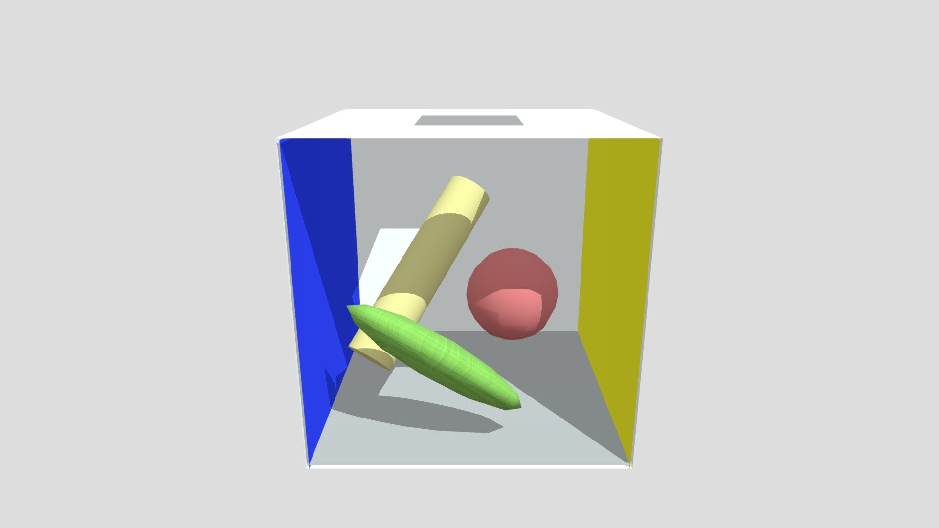 Cornell Box Practice - 3D model by emunkhtur0001 [5381ba8] - Sketchfab