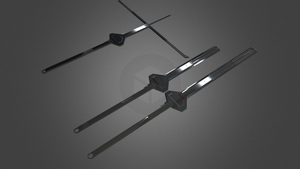 Recoil Ripper: Heavy Caliber Gun Sword - 3D model by ReiSakisaka ...