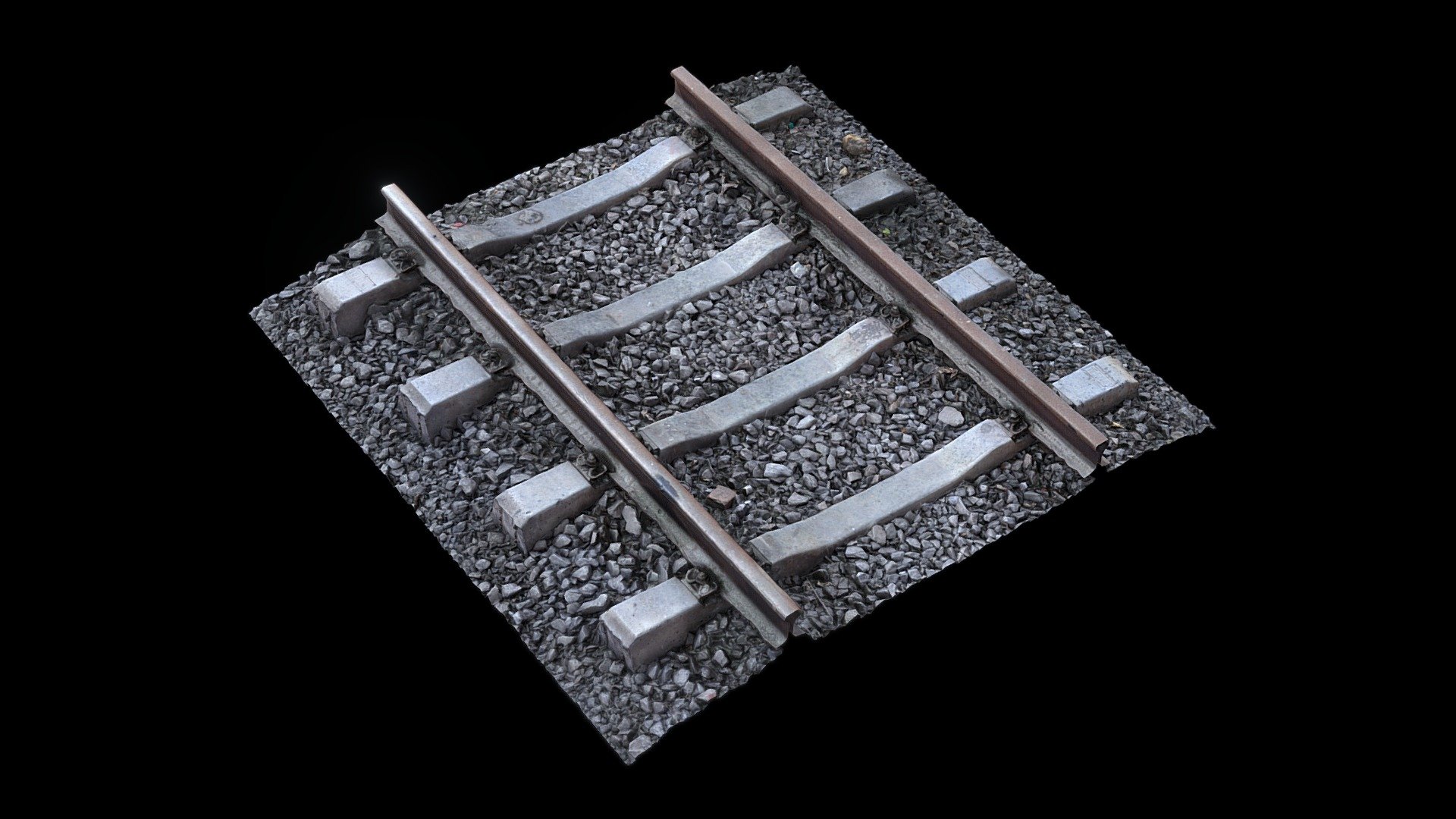 Scan Rail 02-Freepoly.org - Download Free 3D model by Freepoly.org ...