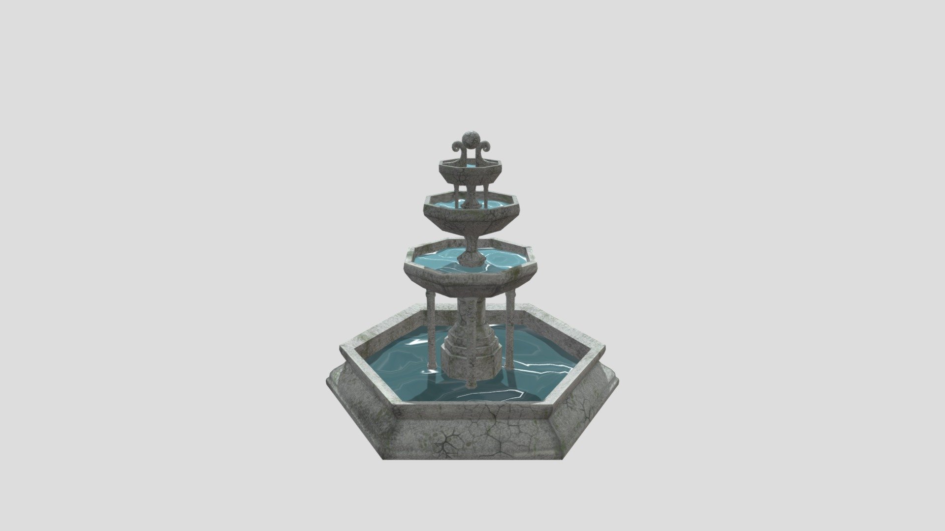 Water Fountain Model - Download Free 3D model by annabranch34 [5382147 ...