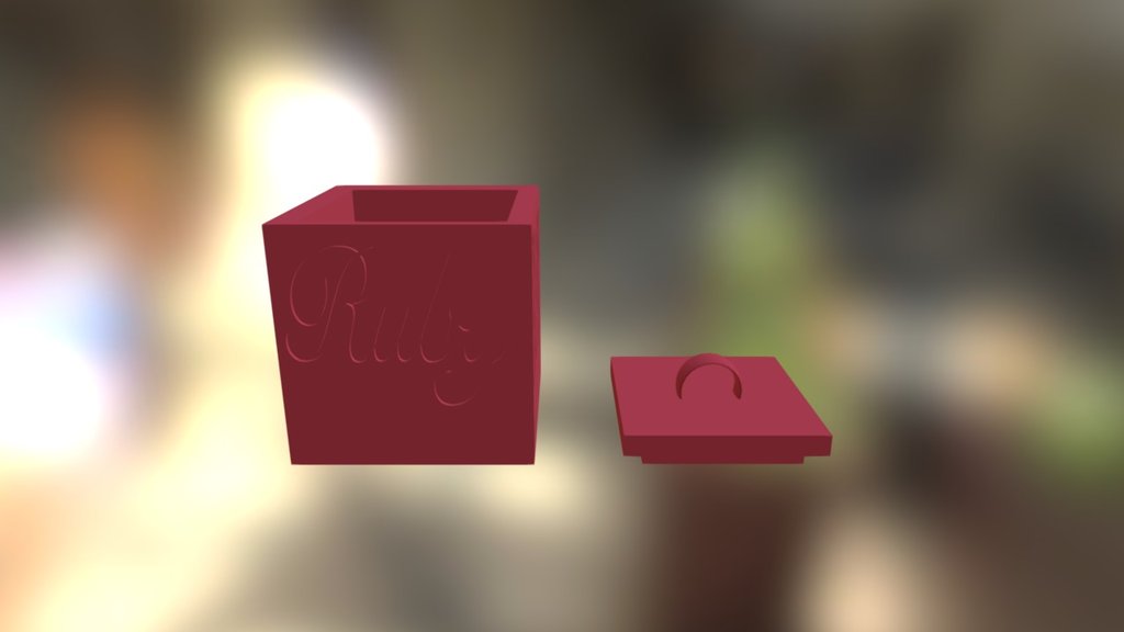 Ruby name Box - 3D model by pixelacademy [53821d2] - Sketchfab