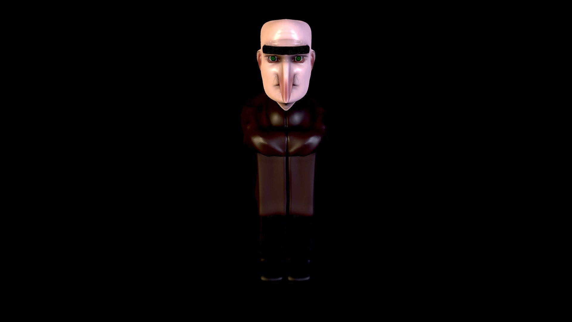 Realistic Minecraft Villager - 3D model by HorrorKingMario [538240c ...