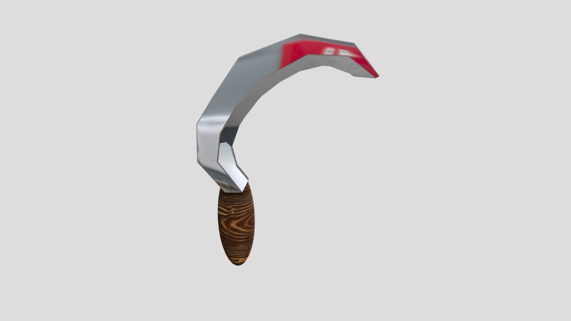 Low poly Sickle - 3D model by Zal2009 (@zal431265) [538292f] - Sketchfab