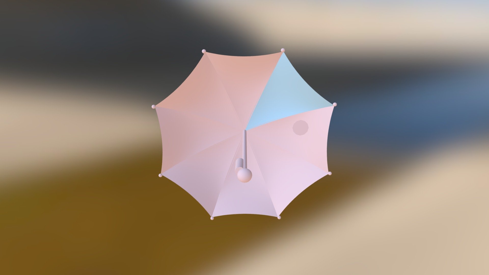 Umbrella 3D Model By Eric Yi - 3D model by ericyi [5383c8c] - Sketchfab