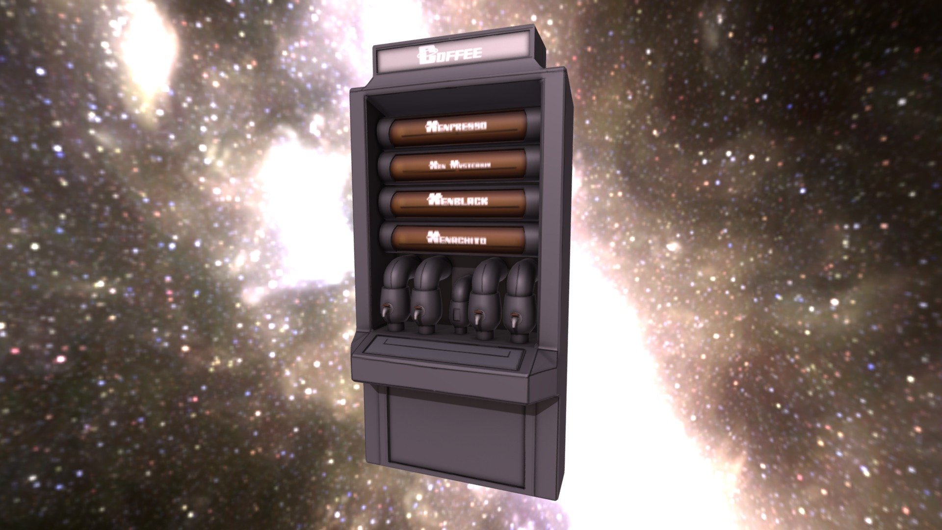 Sci-Fi Coffee Machine - Download Free 3D model by Jacob Smith ...