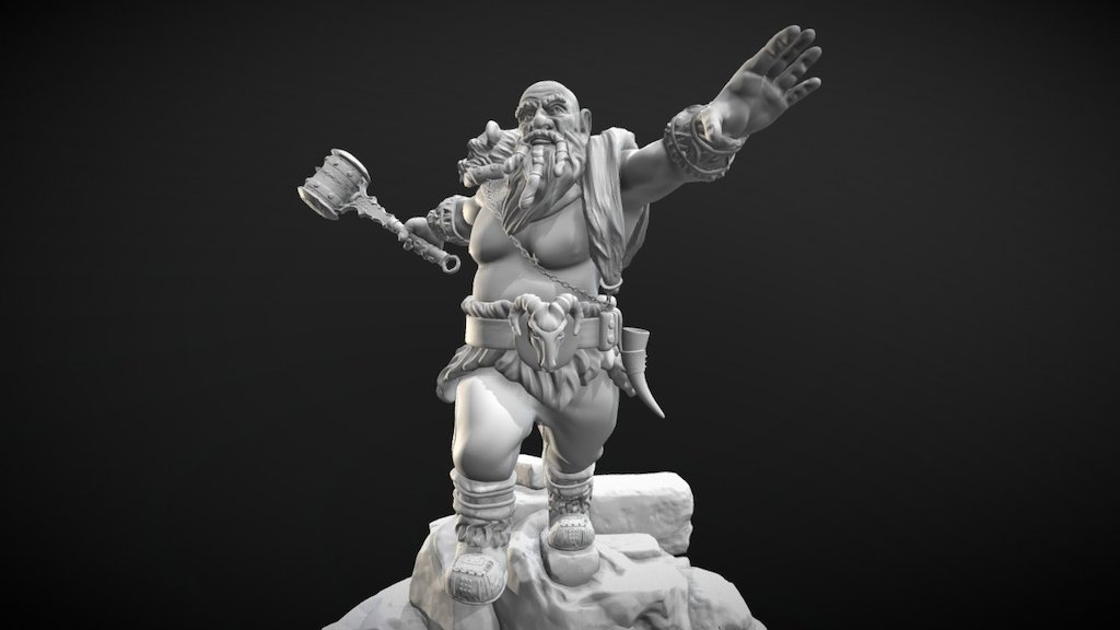 Dwarf - 3D model by Artcraft [5386320] - Sketchfab