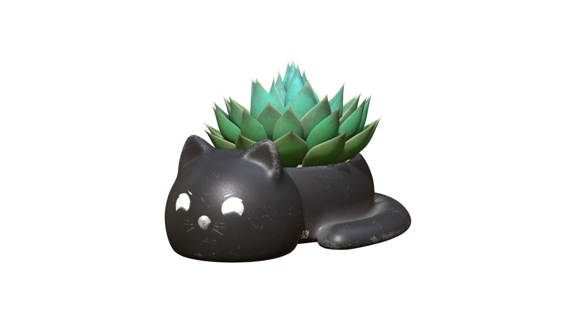 Succulent - 3D model by ferwkn [5386c81] - Sketchfab