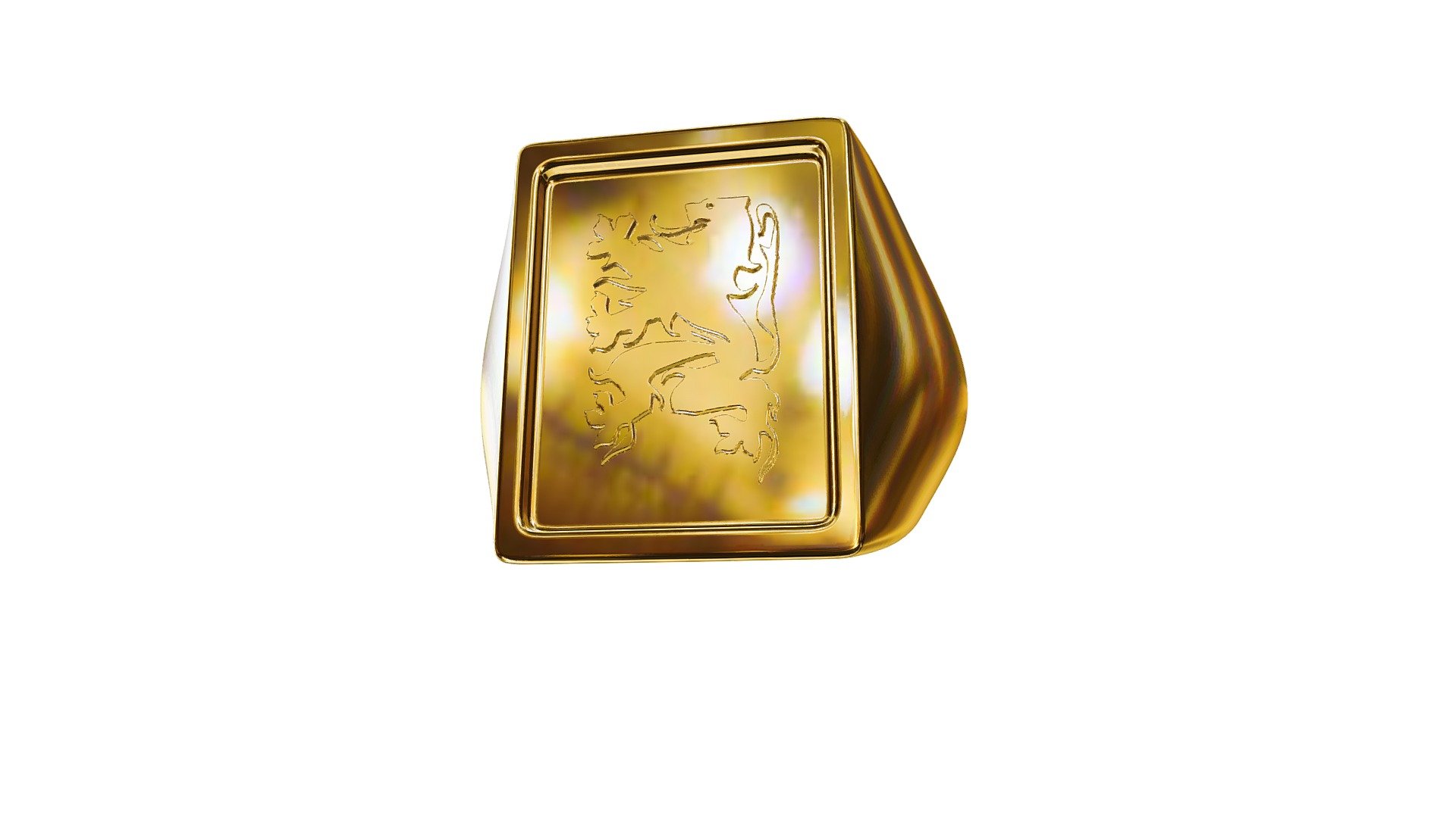 Flanders Lion ring - Buy Royalty Free 3D model by plasmeo3d [53895c0 ...