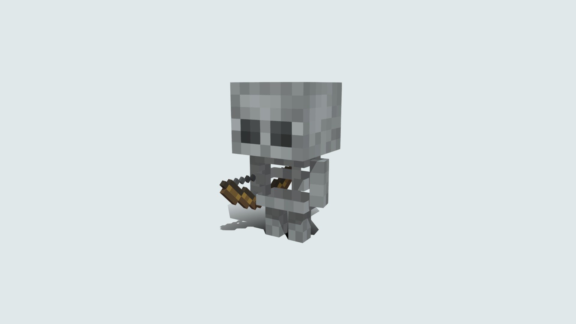Chibi Skeleton - Animated Mob - 3D model by Manning Design ...