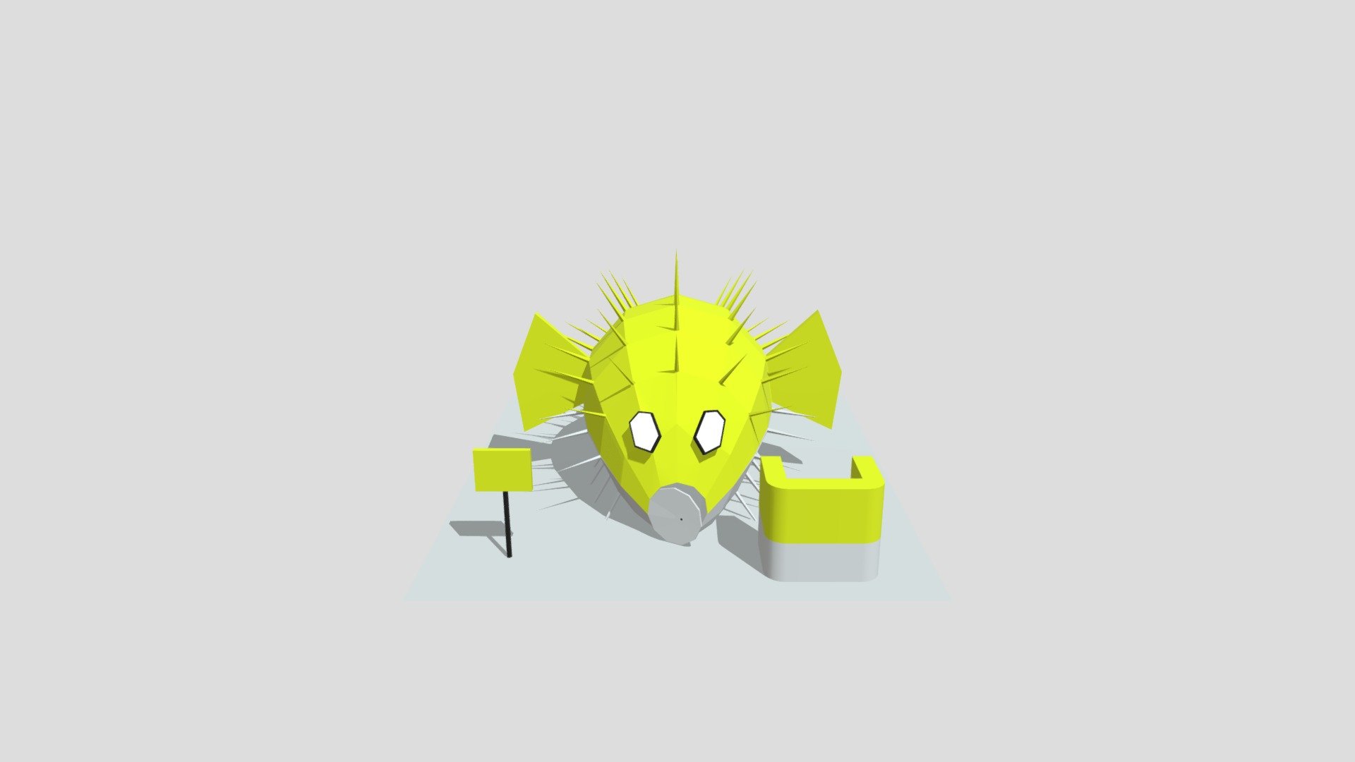 UNI Pufferfish Building Iteration 3 - Download Free 3D model by 7718 ...