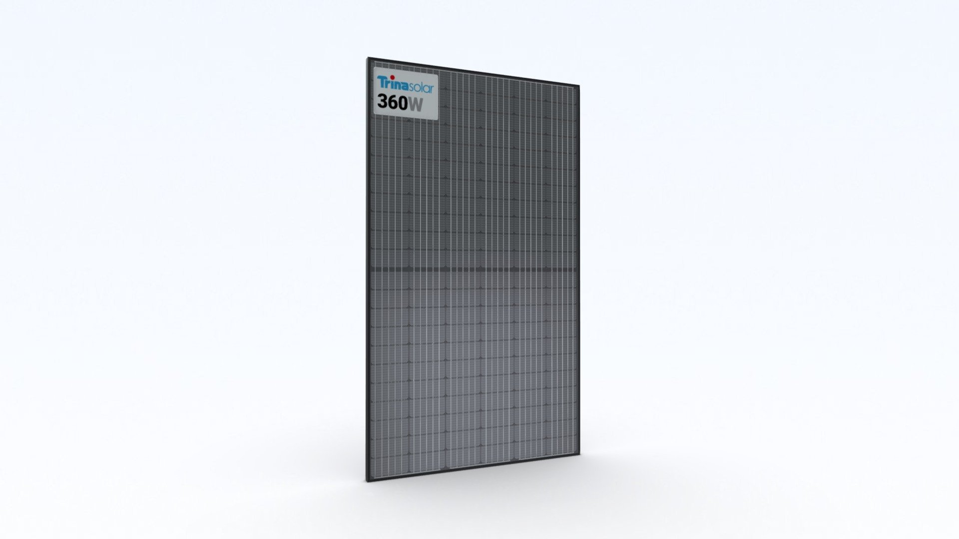 Trina 360W / 132 cell (TRI-TSM-360-DE06) - 3D model by A1 SolarStore ...