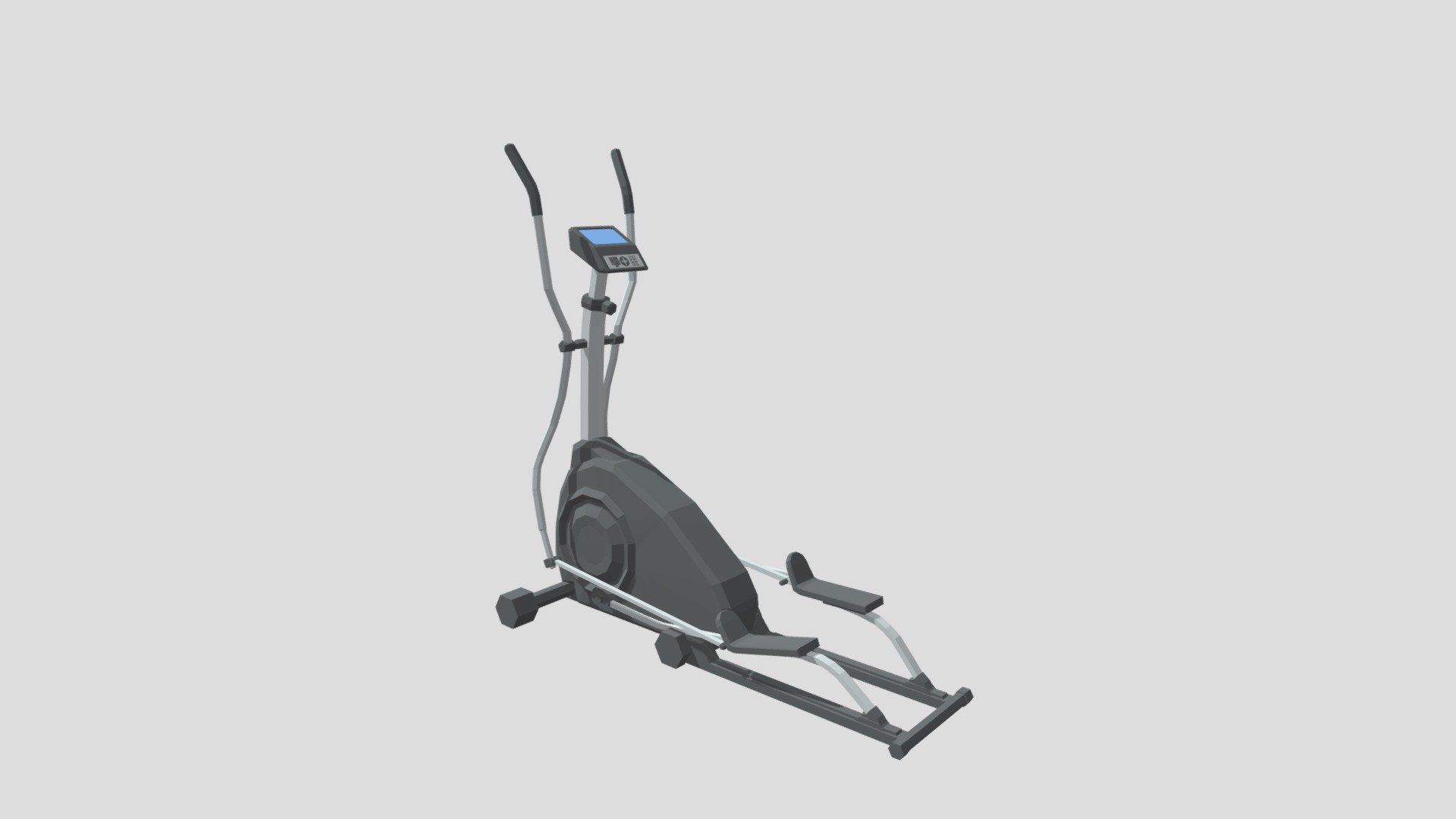 FREE LowPoly Crossfit - Elliptical Trainer - Download Free 3D model by ...
