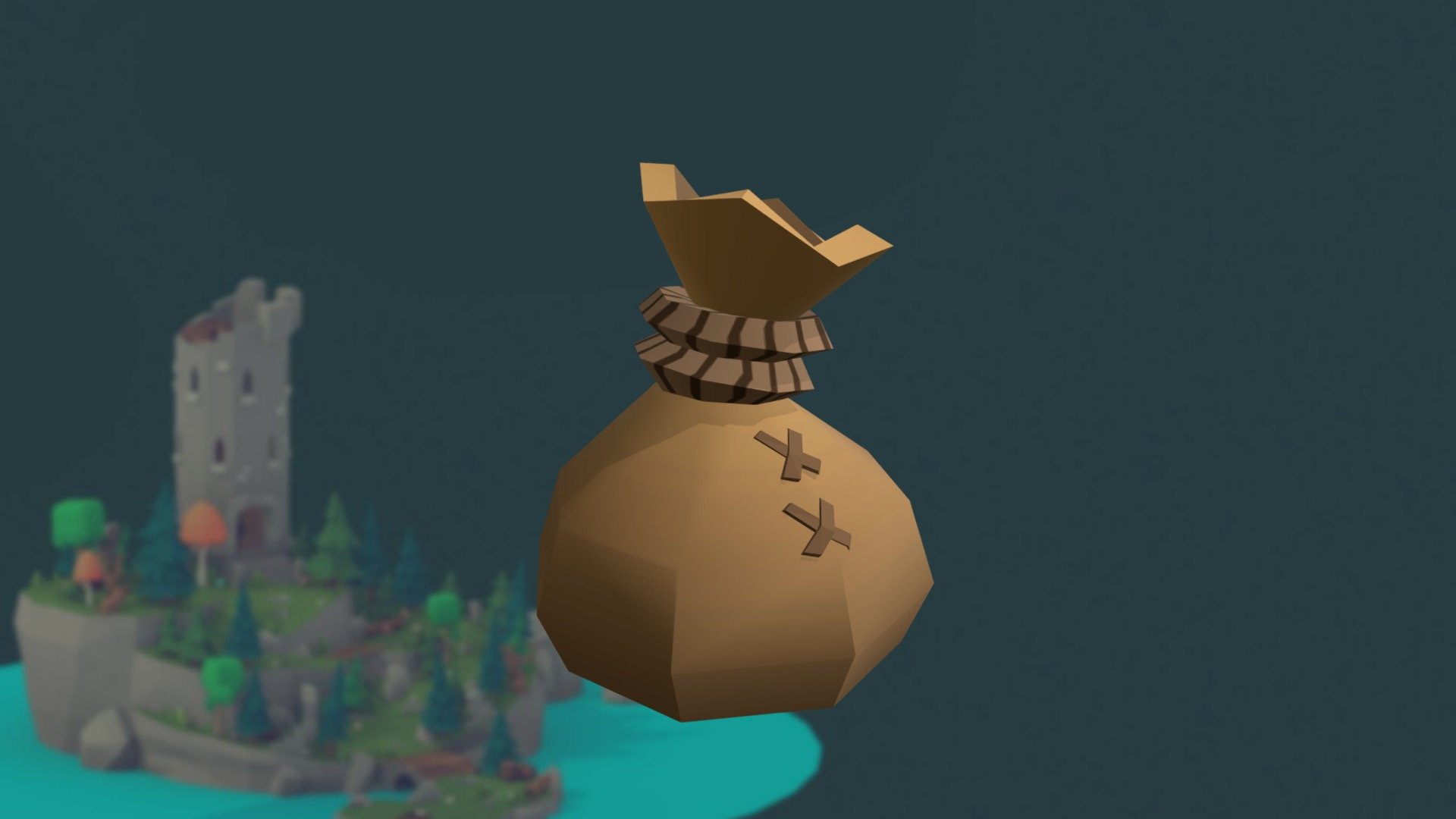 Medieval Fantasy - Sack - Download Free 3D model by roguenoodle ...