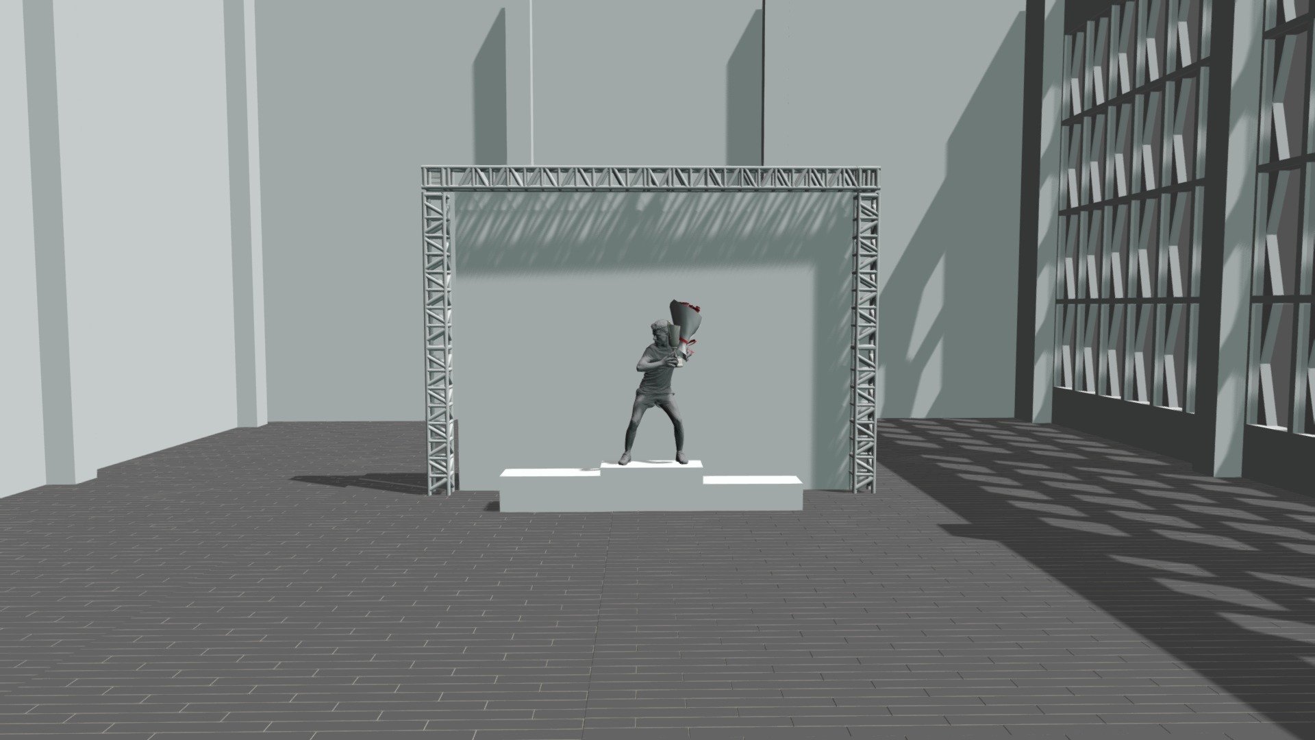 DEC-hall - 3D model by buab [538d33c] - Sketchfab