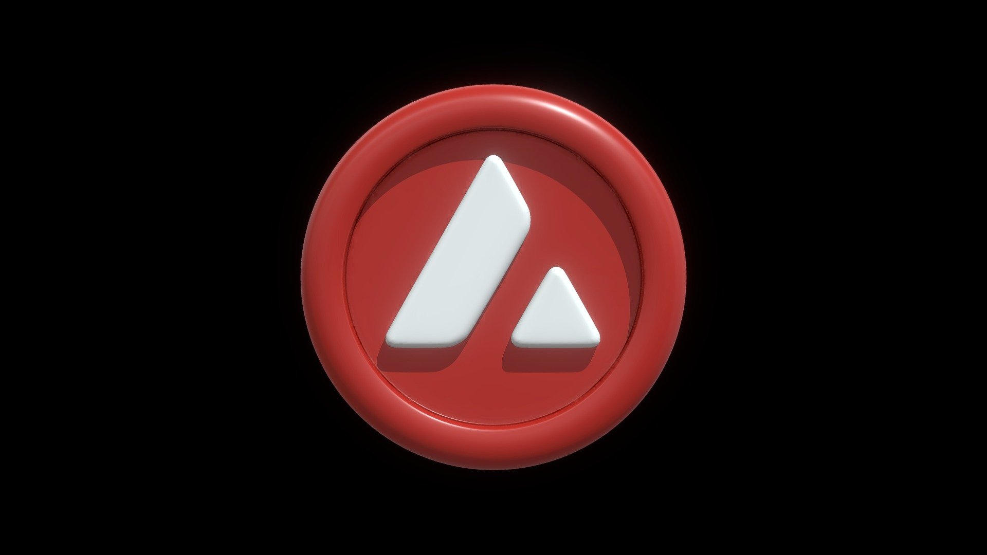 Avalanche or AVAX Crypto Coin with cartoon style - Buy Royalty Free 3D model by pakyucangkun ...
