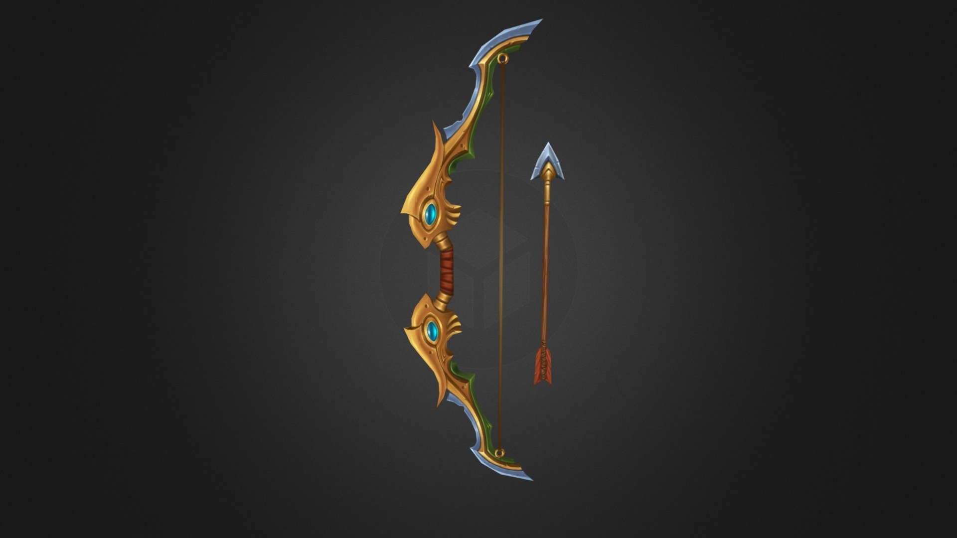 Elven_Bow - 3D model by manastation [538ef96] - Sketchfab