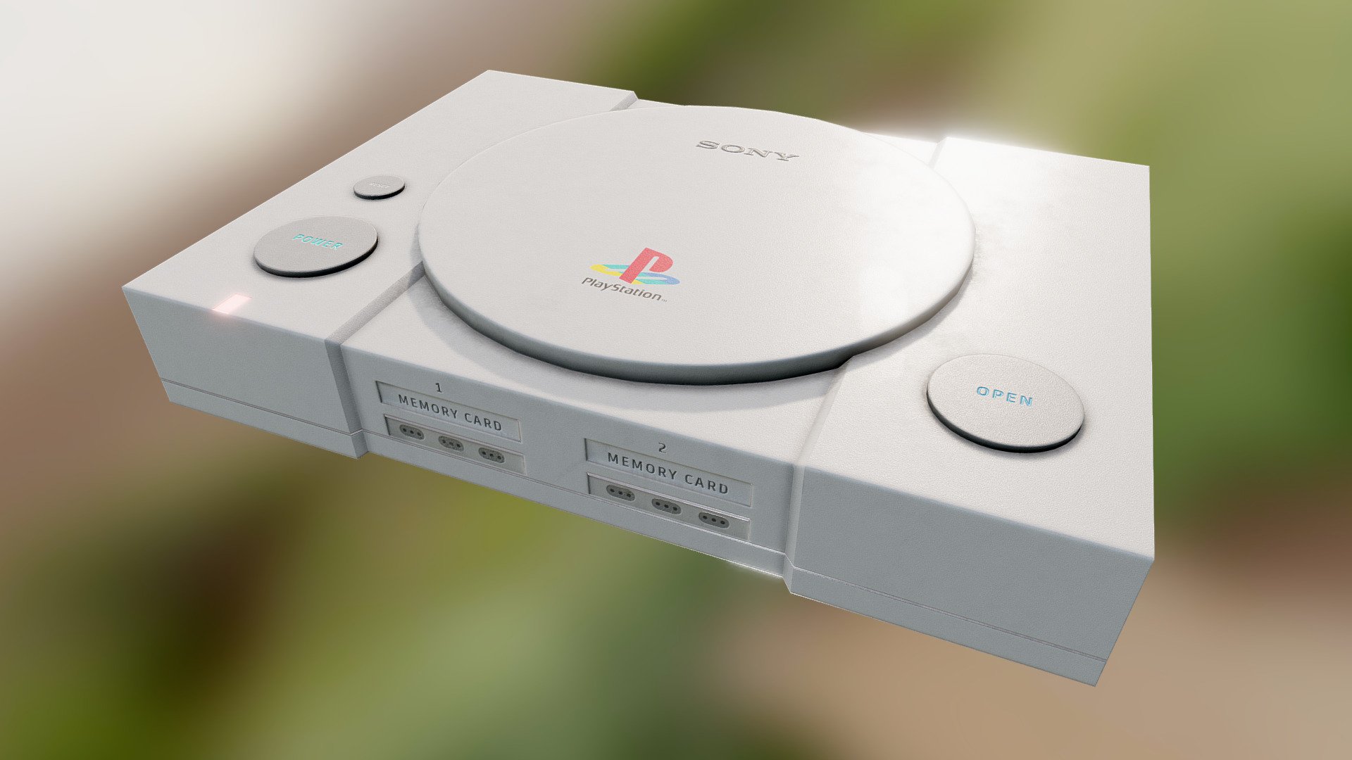PLAYSTATION Game Asset - 3D model by Monky (@MonkyStudio) [539254d ...