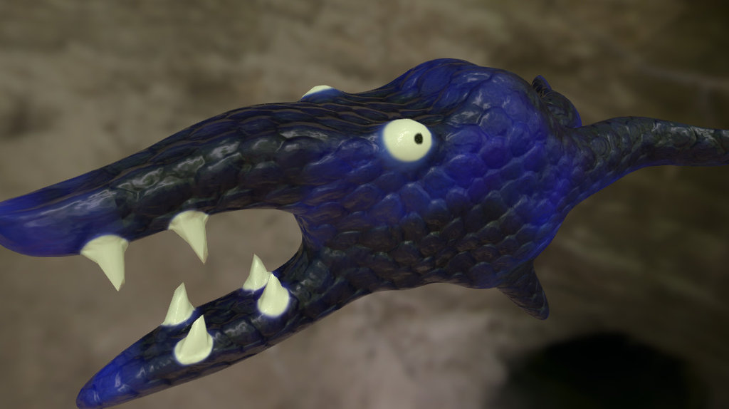 Monster Thing Material Test - 3D model by Obsidian Underground ...