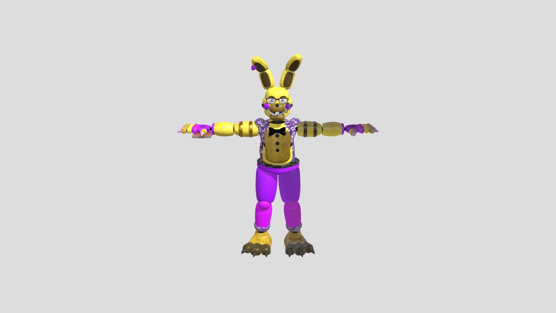 Springfredbear - 3D model by familiarosillovenezuela [539674a] - Sketchfab