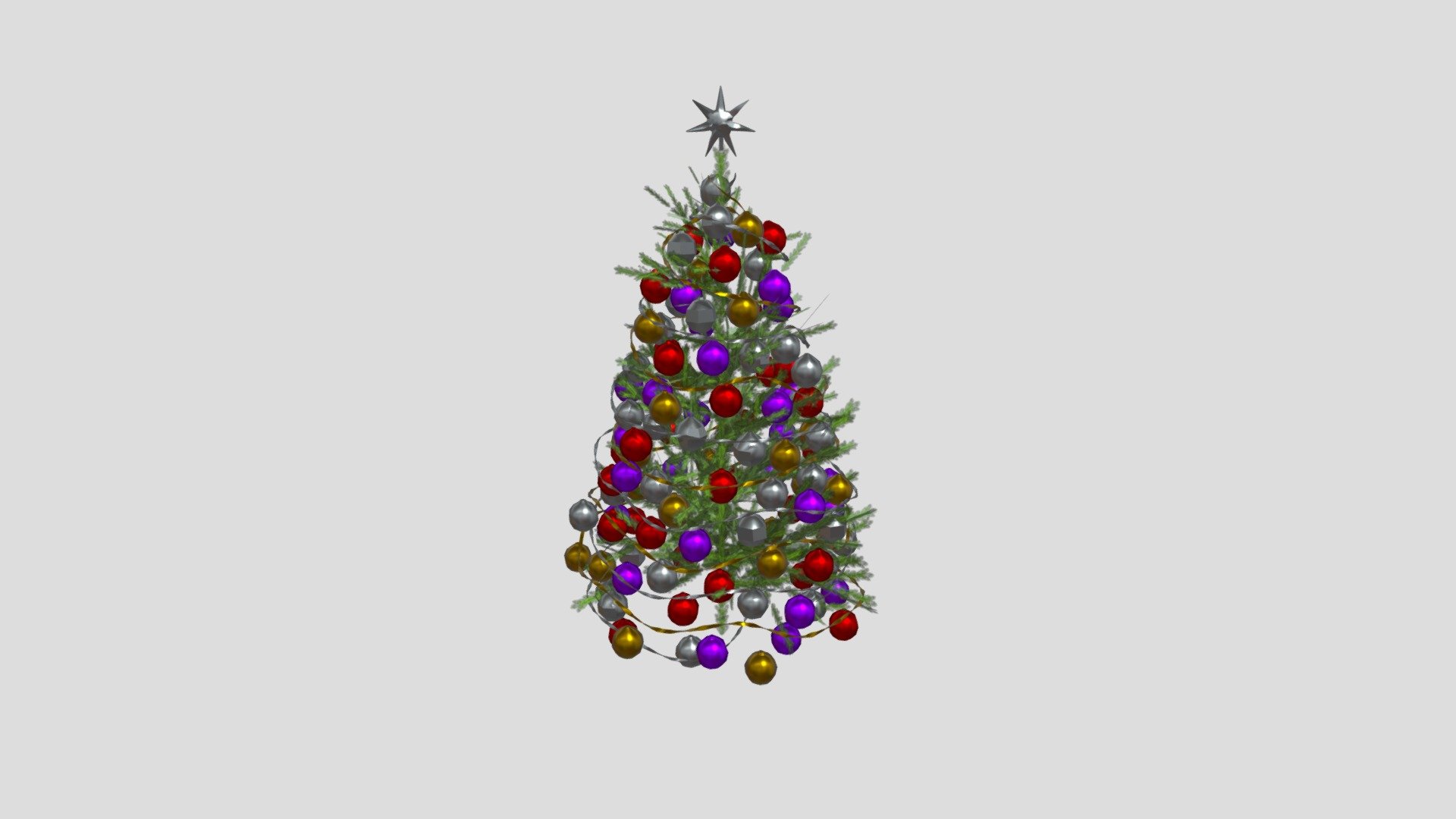 Christmas Tree - 3D model by Walhar Gohar (@walhargohar) [5396c9d ...