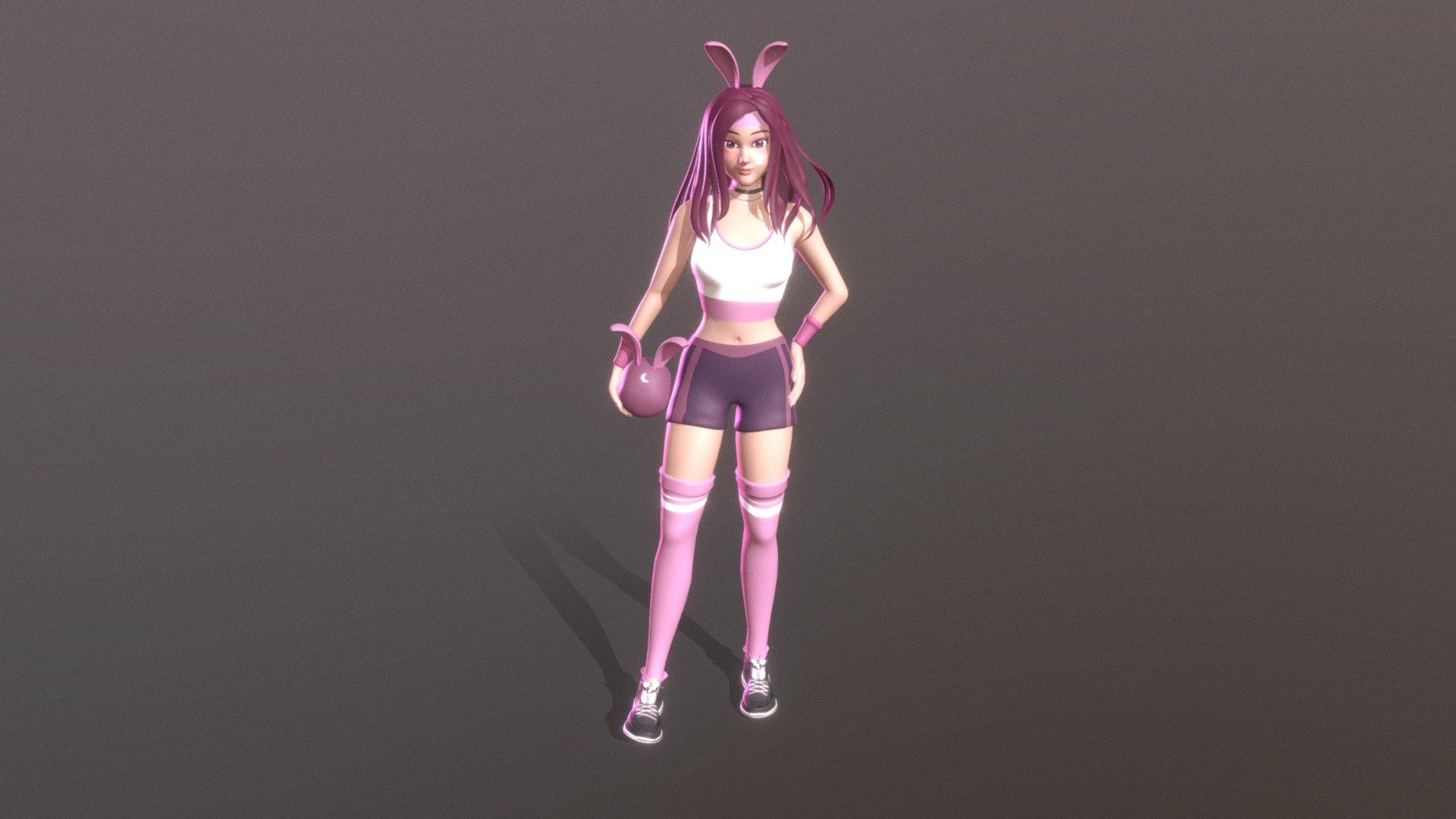 Bunny Girl - 3D model by takidu8studio [5396fd3] - Sketchfab