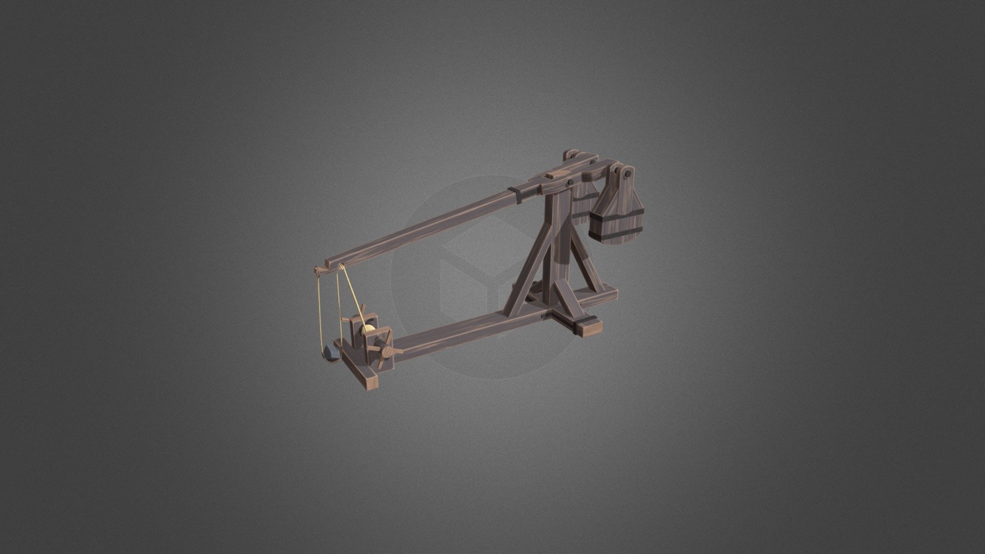 Animated trebuchet - 3D model by leglobule3d [53970a1] - Sketchfab
